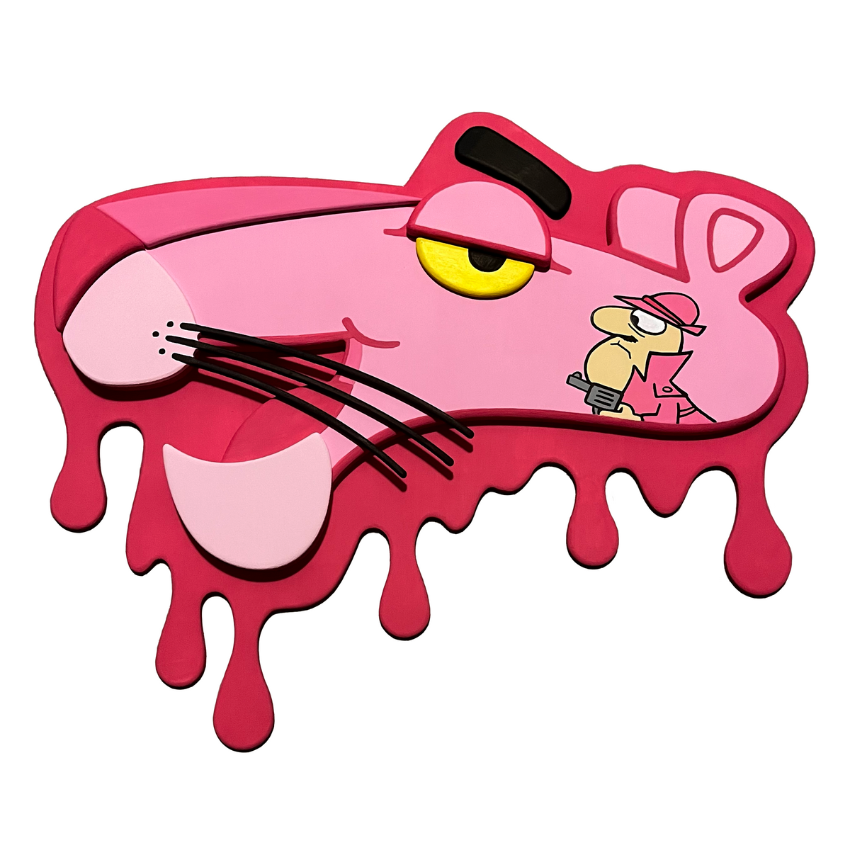 Pink Panther Vs. The Inspector Drip – Eric Way Artwork